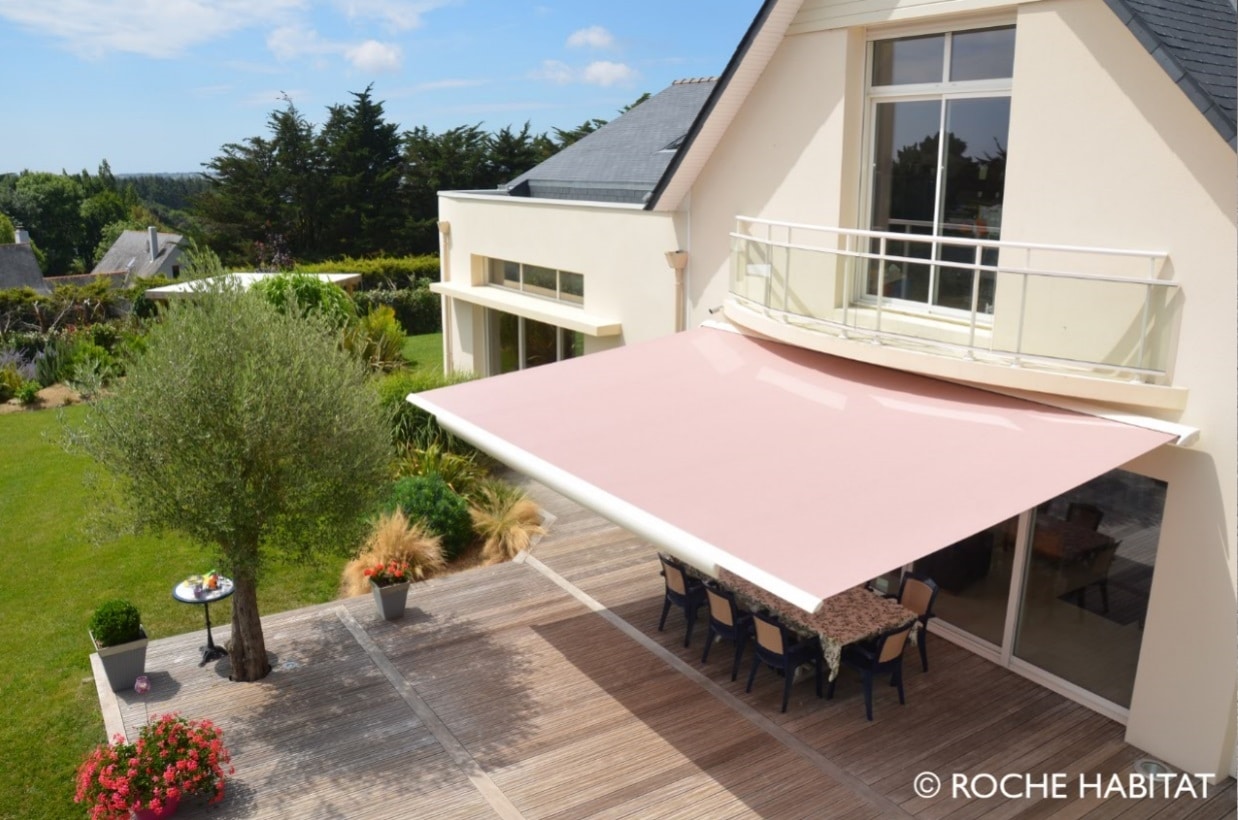 Store de terrasse Store coffre Chrysalis à Lyon